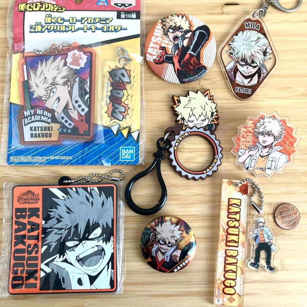 Rare My Hero Academia Bakugo Katsuki Set - Gem